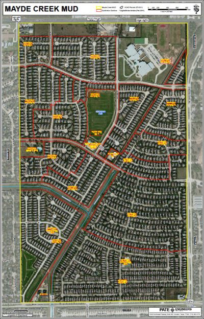Maps - Mayde Creek Municipal Utility District