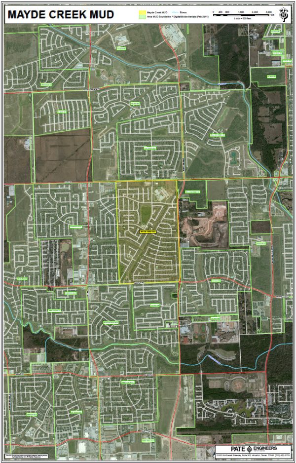 Maps - Mayde Creek Municipal Utility District